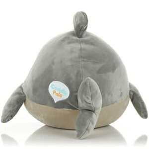 Cuddle Pal - Round Large Shark - Shadow - Stuffed Animal Plush 11.5",Multicolor