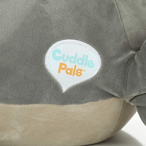 Cuddle Pal - Round Large Shark - Shadow - Stuffed Animal Plush 11.5",Multicolor