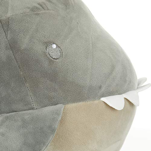 Cuddle Pal - Round Large Shark - Shadow - Stuffed Animal Plush 11.5",Multicolor