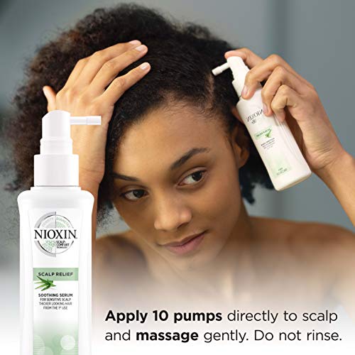 Nioxin Scalp Relief System Kit for Sensitive, Dry & Itchy Scalp, Paraben & Sulfate Free