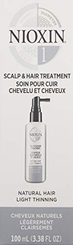 Nioxin System 1 Scalp & Hair Treatment, Natural Hair with Light Thinning, 3.4 oz