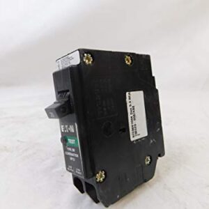 Eaton BRP120GF Breaker, 20A, 1P, 120V, 10 kAIC, Type BR Ground Fault