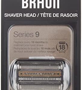 Braun Series 9 Electric Shaver Replacement Head - 92S - Compatible with all Series 9 Electric Razors 9290cc, 9291cc, 9370cc, 9293s, 9385cc, 9390cc, 9330s, 9296cc