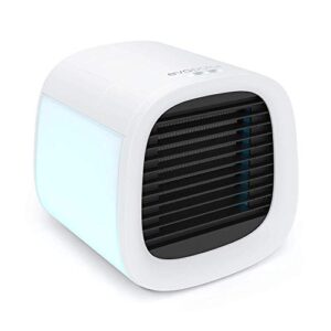 evapolar evachill portable conditioner small personal evaporative air cooler and humidifier fan mini ac, medium, opaque white