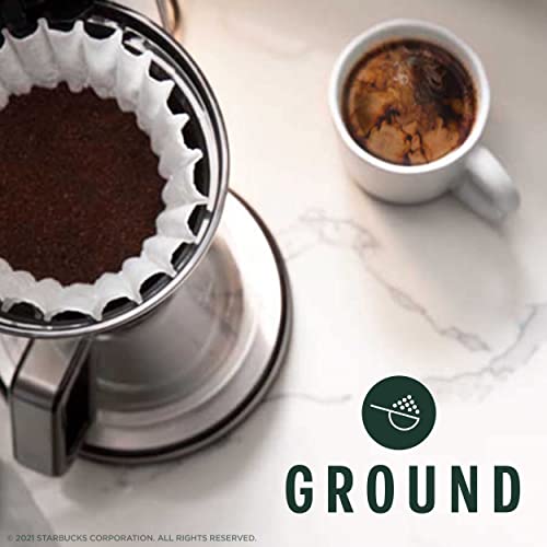 Starbucks Ground Coffee—Medium Roast Coffee—House Blend—100% Arabica—1 bag (18 oz)