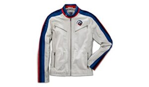 bmw motorsport heritage leather jacket – unisex – m