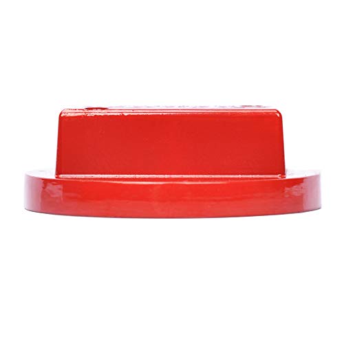 POTAUTO Universal Aluminum Jack Pad Jacking Puck Adapter Support compatible with BMW, Mini (Qty 1, Red)