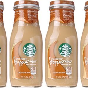 Starbucks Frappuccino Coffee Drink, Caramel, 9.5 oz (4 Pack)