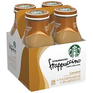 Starbucks Frappuccino Coffee Drink, Caramel, 9.5 oz (4 Pack)