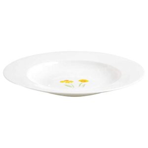 crate & barrel anna’s artistry rimmed soup bowl