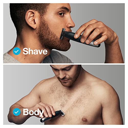 Braun Series XT5 – Beard Trimmer, Shaver, Electric Razor for Men, Manscaping Kit, Durable Blade, Travel Pouch, XT5200