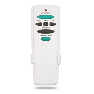 replacement for hampton bay ceiling fan remote control uc7078t with up down light, l3h2010fanhd fan-hd fan-hd6-fanbay