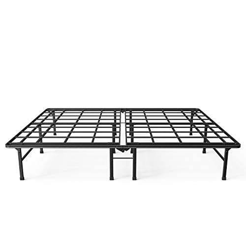 ZINUS SmartBase Super Heavy Duty Mattress Foundation with 4400lbs Weight Capacity / 14 Inch Metal Platform Bed Frame / No Box Spring Needed / Sturdy Steel Frame / Underbed Storage, Queen