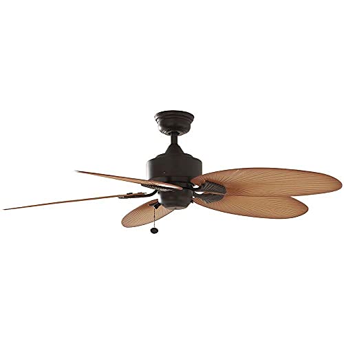 Hampton Bay Lillycrest 52" Indoor/Outdoor Aged Bronze Ceiling Fan - Model # 32711