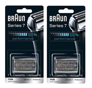 braun 70s shaver foil and cutter head replacement pack – 2 pack