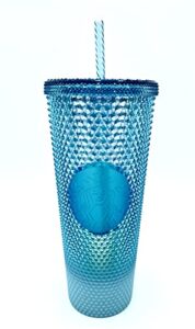 starbucks blue studded tumbler 24oz