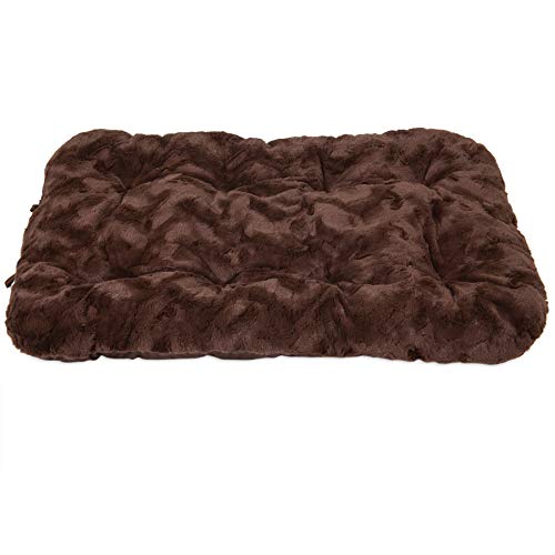 Petmate Precision Pet Products SnooZZy Cozy Comforter Crate Mat, Brown, for 42' Wire Crates