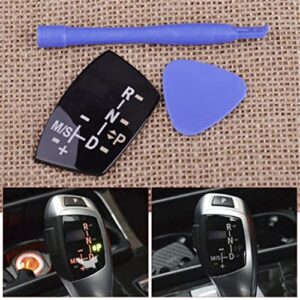 gear shift knob panel sticker lhd models at for bmw x1 x3 x5 x6 f01 f10 f30 f35 f18 gt 1 3 5 6 7(long type) (long)