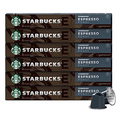 Starbuck Starbucks by Nespresso Espresso Roast Capsules, 60 Count