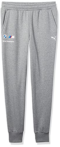 PUMA Men's Standard BMW MMS Essentials Fleece Sweatpants, Medium Gray Heather, X-Large