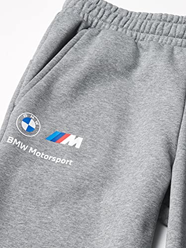 PUMA Men's Standard BMW MMS Essentials Fleece Sweatpants, Medium Gray Heather, X-Large