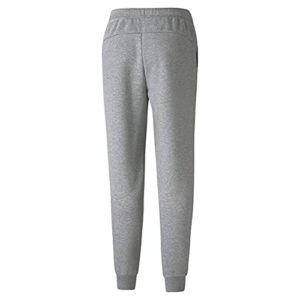 PUMA Men's Standard BMW MMS Essentials Fleece Sweatpants, Medium Gray Heather, X-Large