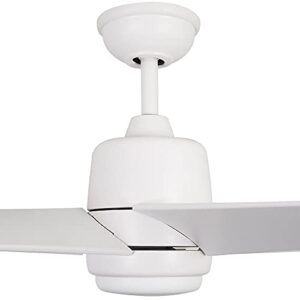 Mena 54 in. White Color Changing Integrated LED Indoor/Outdoor Matte White Ceiling Fan with Light Kit and Remote Control