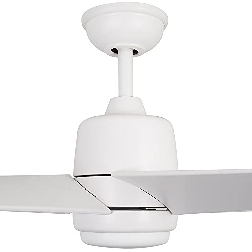 Mena 54 in. White Color Changing Integrated LED Indoor/Outdoor Matte White Ceiling Fan with Light Kit and Remote Control