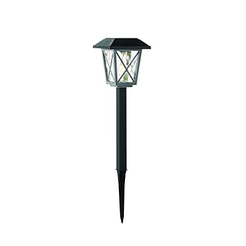 Hampton Bay Lighting Black & Grey LED Landscape Pathway Light Set with Vintage Bulb (6-Pack), NXT-P7100-04