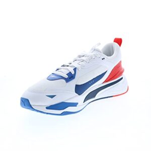 puma bmw m motorsports rs-fast puma white/estate blue/fiery red 11.5 d (m)