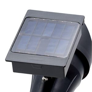 Hampton Bay Solar Black Spot Light