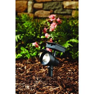 Hampton Bay Solar Black Spot Light