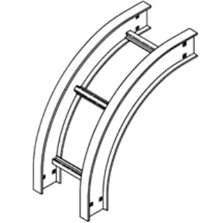 Eaton Electrical - 6A-36-90VO24 - Cable Tray Fitting, 90 Vertical Outside Bend, Aluminum, 27 x 6 x 27 in, 24 in Bend Radius, 6 in. H, 27 in L