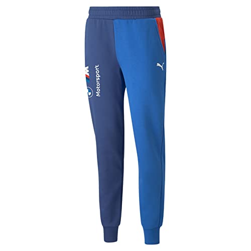 PUMA Men's Standard BMW MMS Essentials Fleece Sweatpants, Pro Blue-M Color 23, X-Large