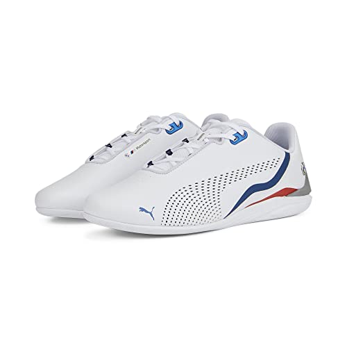 PUMA Unisex Sneaker, White Estate Blue, 10.5 US Men