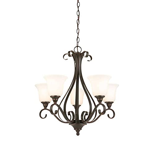 Hampton Bay 5-Light Oil Rubbed Bronze Chandelier