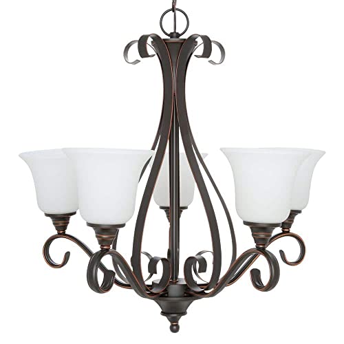 Hampton Bay 5-Light Oil Rubbed Bronze Chandelier