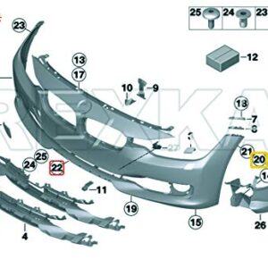 Rexka 50 pcs M4.8-1.61 x 16mm Hex Head Sems Screws for BMW Wheel Arch Trim Underfloor Coating Rear Trim Cover Underhood Shield 07147129160 E46 E60 E63 E66 E70 E82 E83 E90 07-14-7-129-160