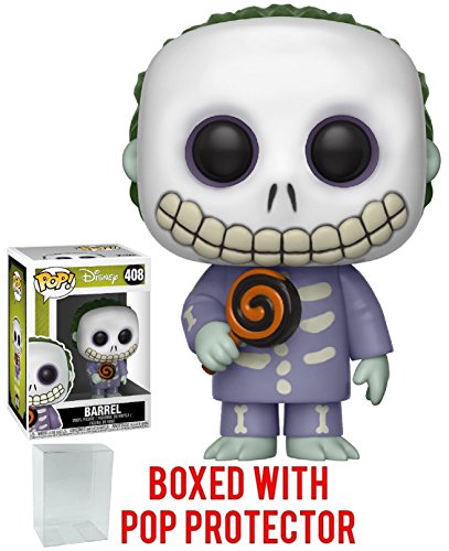 Disney: The Nightmare Before Christmas - Barrel Funko Pop! Vinyl Figure (Bundled with Compatible Pop Box Protector Case)