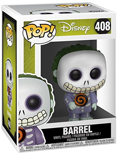 Disney: The Nightmare Before Christmas - Barrel Funko Pop! Vinyl Figure (Bundled with Compatible Pop Box Protector Case)