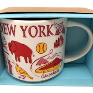 Starbucks Been There Series New York Knickerbocker State Ceramic Mug, 14 Oz