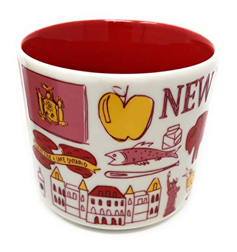 Starbucks Been There Series New York Knickerbocker State Ceramic Mug, 14 Oz