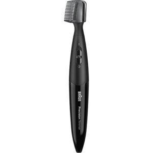 braun precision trimmer pt5010, men’s precision beard, ear & nose, mustache detailer, styler