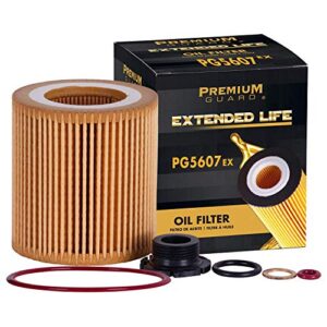 premium guard oil filter, extended life premium guard5607ex| fits bmw 2007-18 x5, 2007-13 328i, 2013-17 x3, 2012-16 328i, 2007-17 x3, 2007-15 335i, 2013-16 328i xdrive, 2009-13 328i xdrive