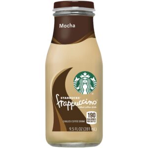 Starbucks Frappuccino, Mocha, Coffee Drink, 9.5 oz (Pack of 4)