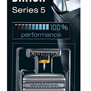 BRAUN 51S 8000 Series 5 360 Complete Activator ContourPro Shaver Foil & Cutter Head Replacement Pack, 2 Count