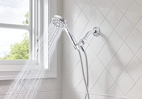 Moen 20091 Ignite Hand Held Shower Head Package With 2.5 GPM High Pressure Spray, Chrome