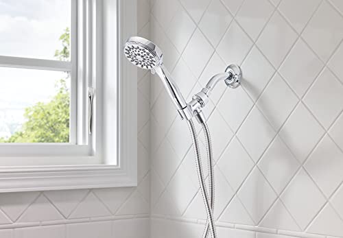 Moen 20091 Ignite Hand Held Shower Head Package With 2.5 GPM High Pressure Spray, Chrome