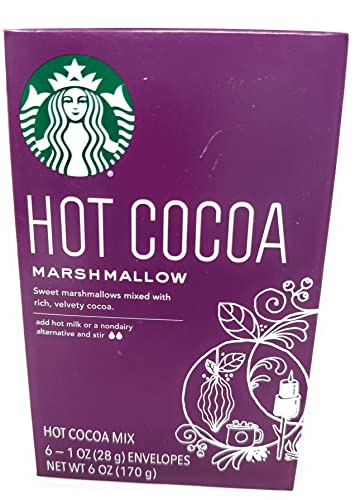 Starbucks Hot Cocoa Marshmallow Mix - 6 OZ Pack of 2