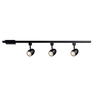 hampton bay black dimmable led track kit